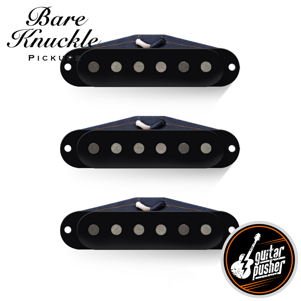 Bareknuckle Strat Triptych Calibrated Set, 6-String Vintage Staggered ...