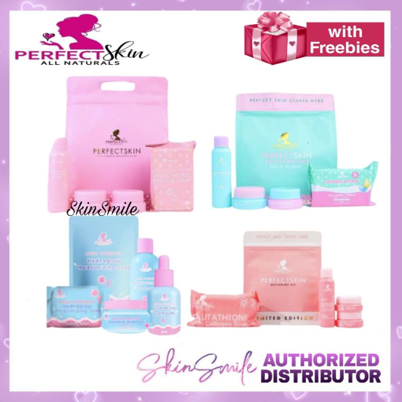 Perfect Skin Rejuvenating Whitening Melasma Hydrating Set | Shopee ...