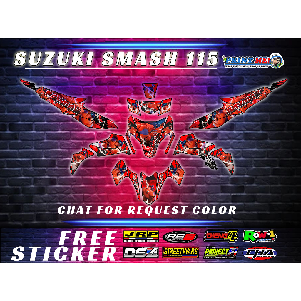 suzuki smash sticker decal collection | Shopee Philippines