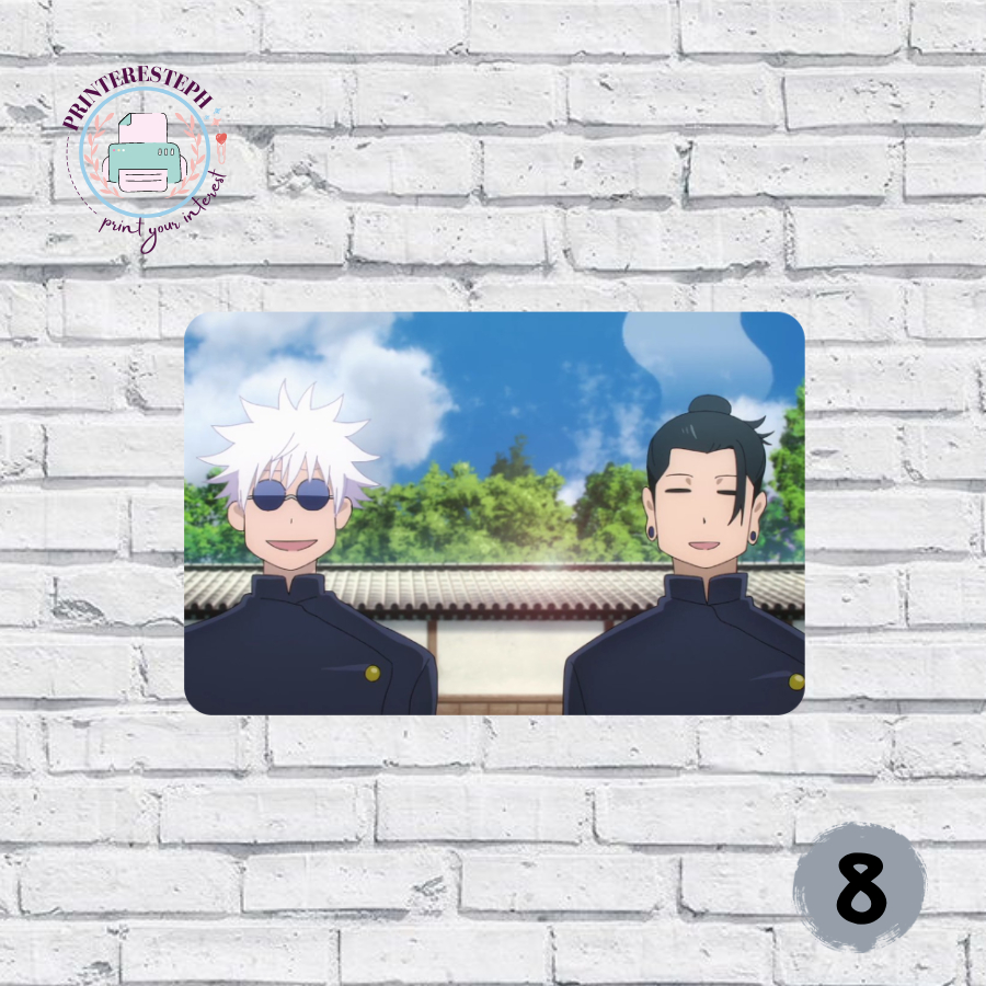 GOJO SATORU & GETO SUGURU Duo Photocards || Jujutsu Kaisen Season 2 ...