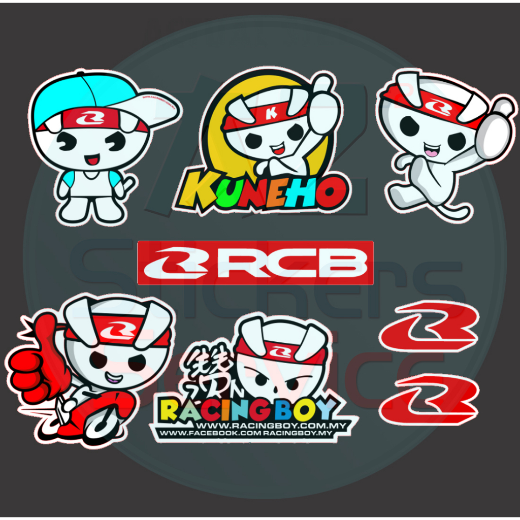Racing Boy Sticker Set (8 pcs) | Shopee Philippines