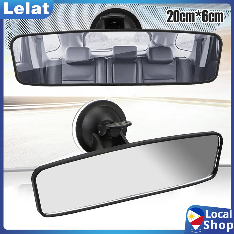 Car Rear View Mirror Wide-angle Rear view Mirror 360° Rotates ...