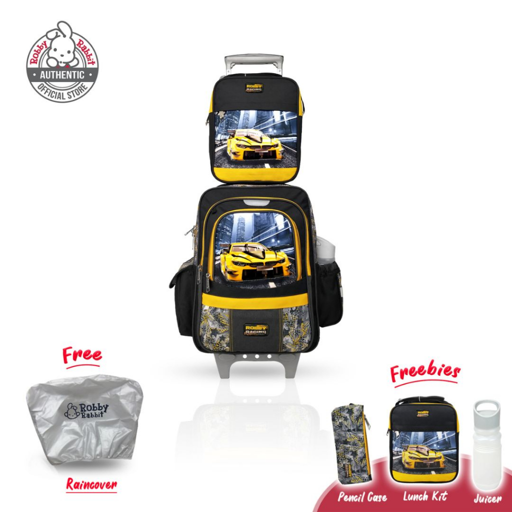 Robby Rabbit Race and Drift 16 Inch Soft Trolley | Shopee Philippines