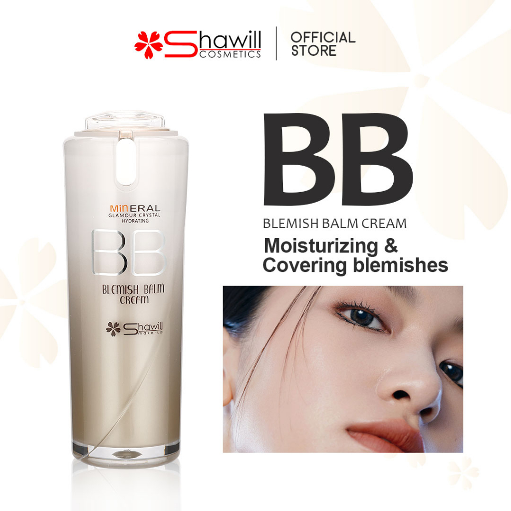 Shawill Mineral BB Cream With SPF 30 PA++ Hydrating Blemish Balm Cream ...