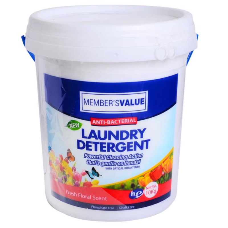Members Value AntiBacterial Laundry Detergent Floral Scent 7KG/10KG ...