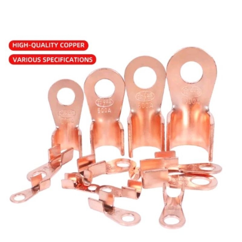 COPPER WELDING CABLE CLIP / BATTERY TERMINAL CLIP COPPER RING TERMINAL ...