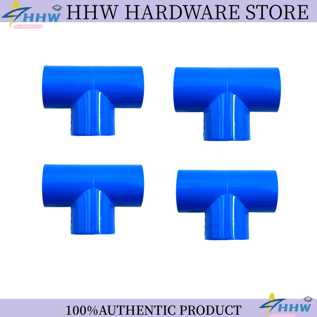 PVC BLUE TEE 1/2 3/4 1 | Shopee Philippines