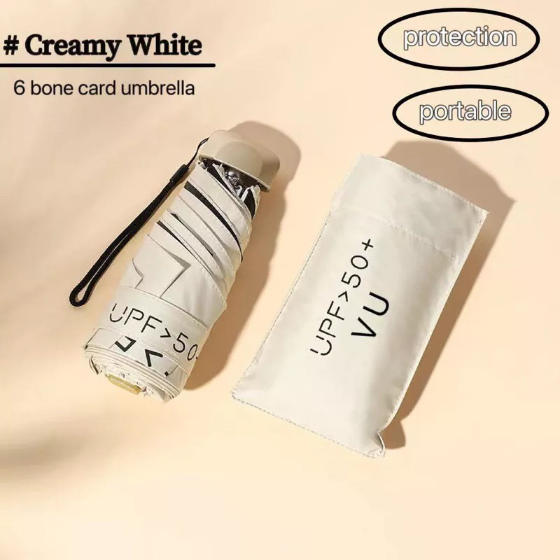 Sun umbrella sunscreen anti-ultraviolet female compact portable sunny ...