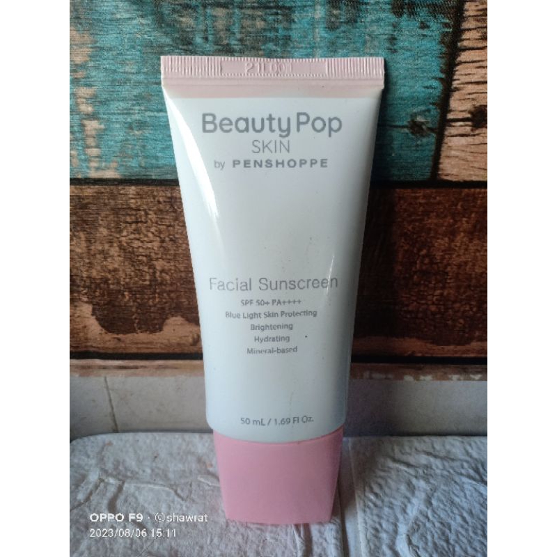 Sale!!80%off Beauty Pop skin facial sunscreen (50ml) for only P49 ...
