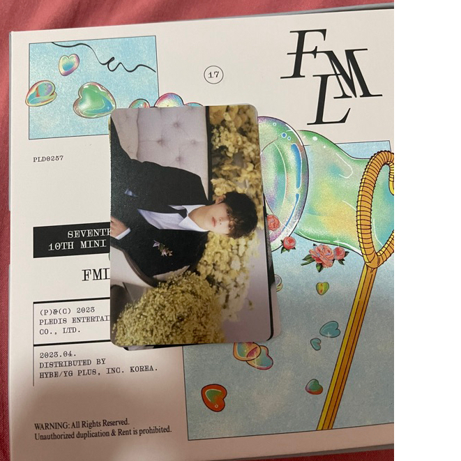 OFFICIAL SEVENTEEN 10 Mini Album FML SVT Scoups Binder Booklet ...