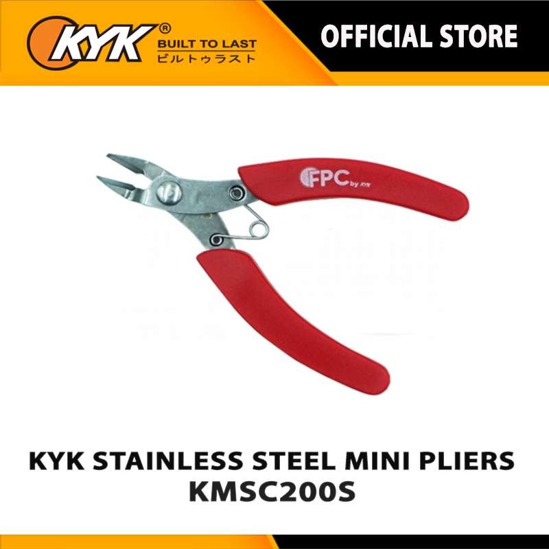 Kyk Stainless Mini Pliers Heavy Duty Side Cutter (Fpc Edition) Kmsc200s ...