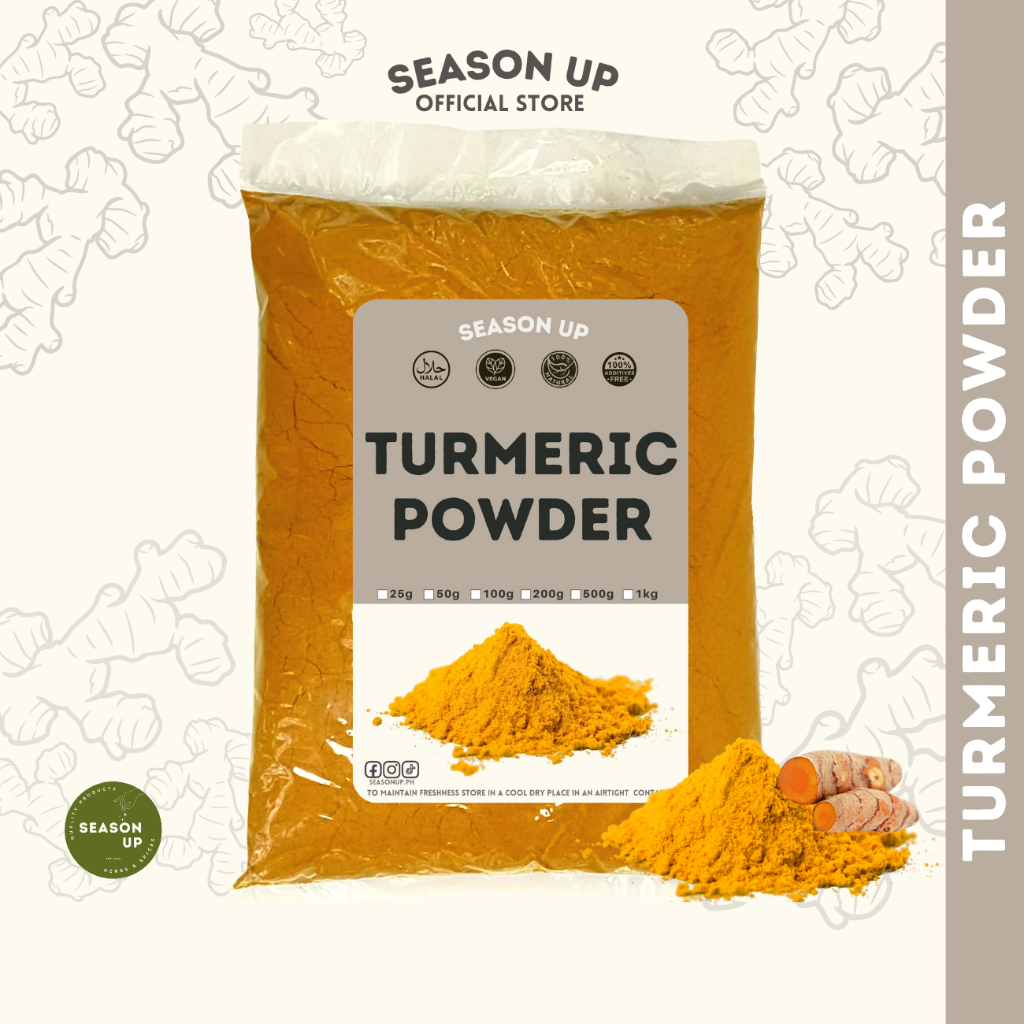 SeasonUp Turmeric Powder (100grams) | Shopee Philippines
