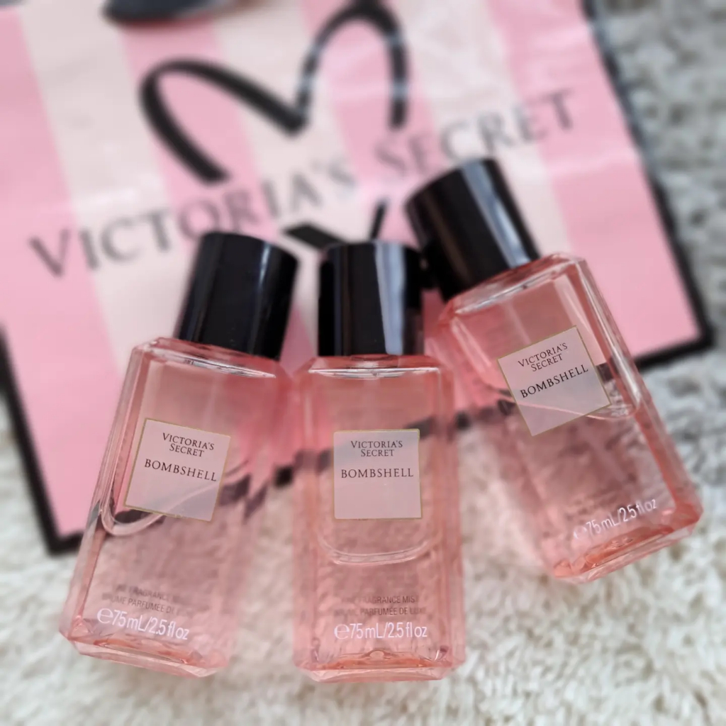 Original Victoria's Secret USA BOMBSHELL Travel Size Mini Fragrance Mist Spray Cologne 75mL ...