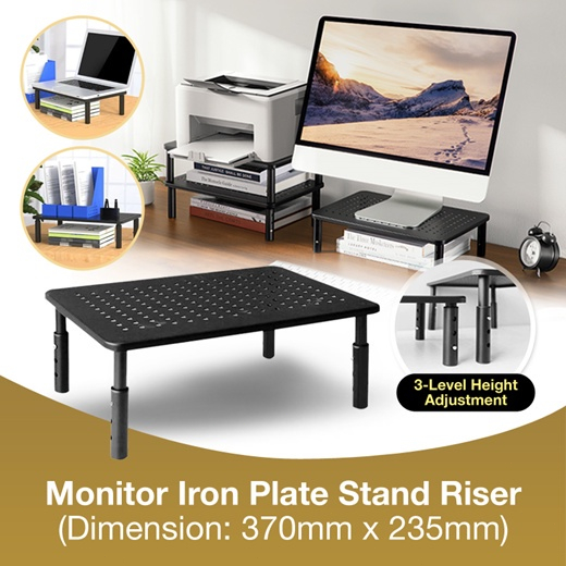Monitor Stand3Height Adjustable Monitor Stand Ergonomic Metal Monitor ...