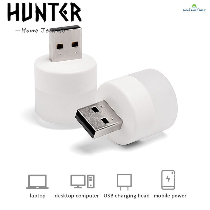 Hunter.Mini USB LED Light Portable Light Night Lamp | Shopee Philippines