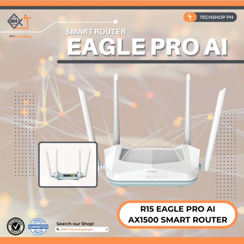 ROUTER | Eagle Pro AI WIFI 6 Series | Self Optimizing Wi-Fi | Powered ...