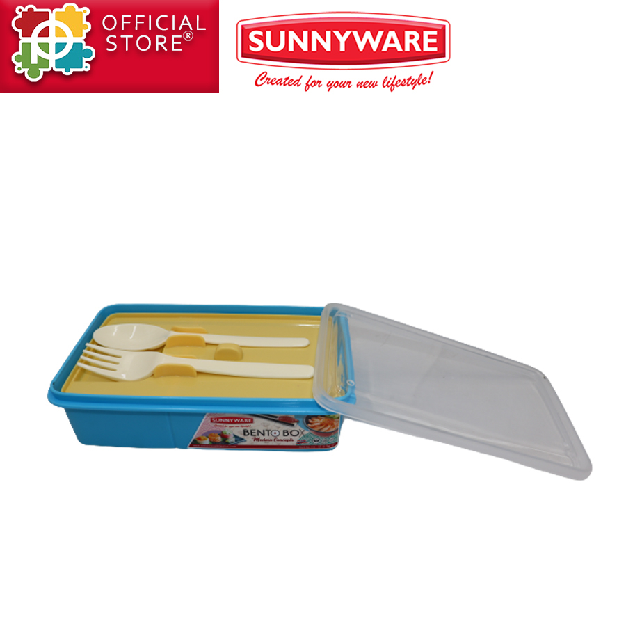 Sunnyware 516 Bento Lunch Box w/ Divider & S & F | Shopee Philippines
