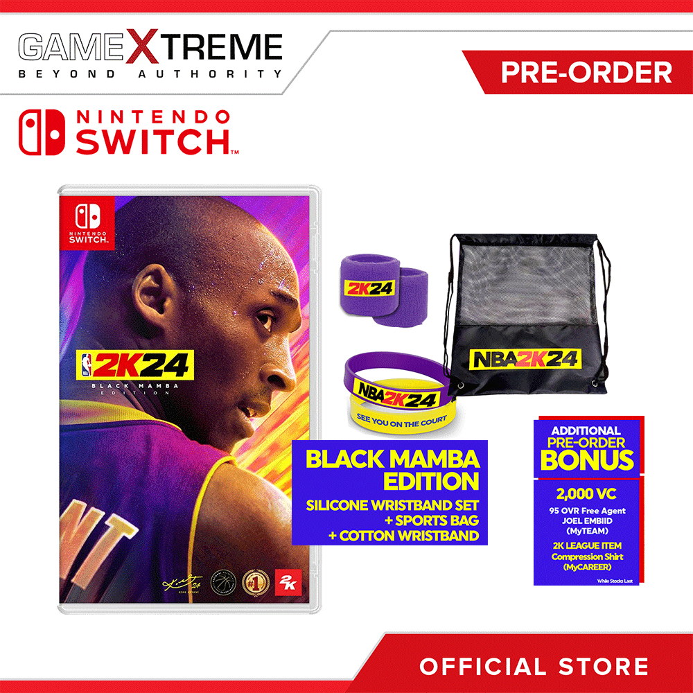 Nintendo Switch NBA 2K24 Black Mamba Edition | Shopee Philippines