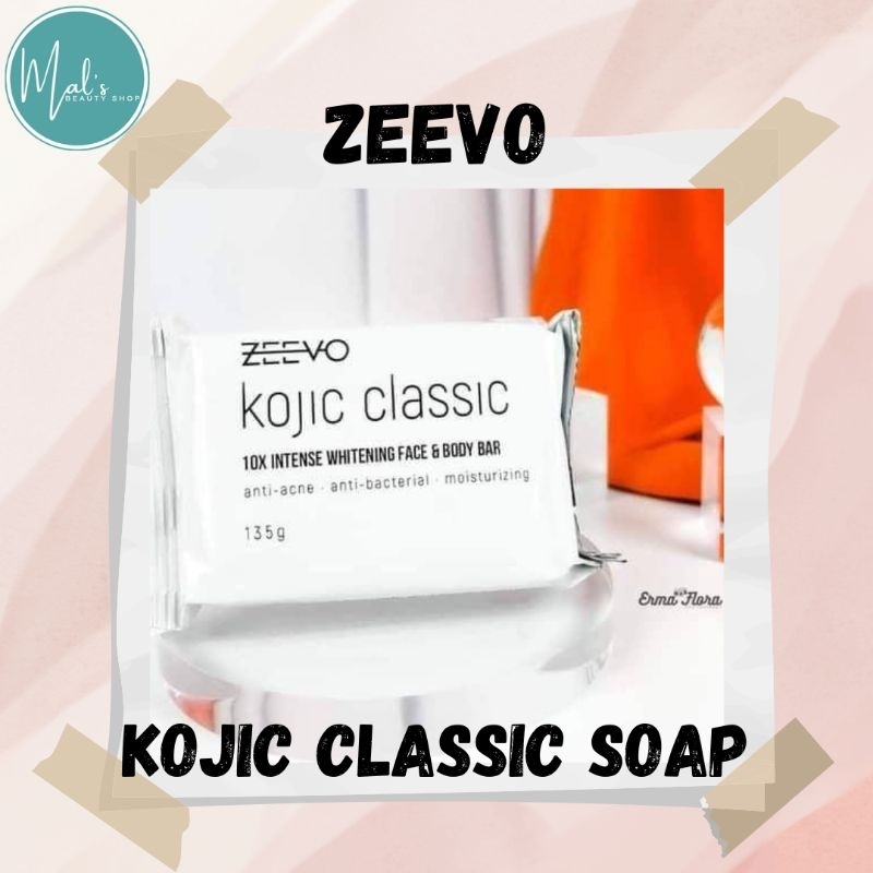 Zeevo Kojic Classic Soap 135g 10x Intense Whitening Face and Body Bar ...