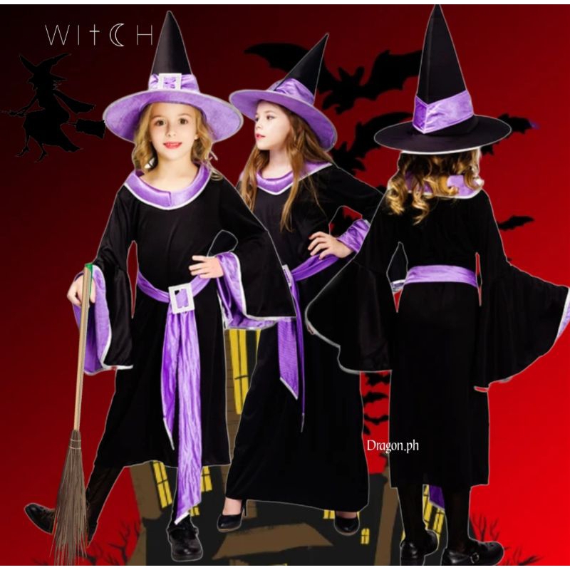 Little witch Costume for kids | Shopee Philippines