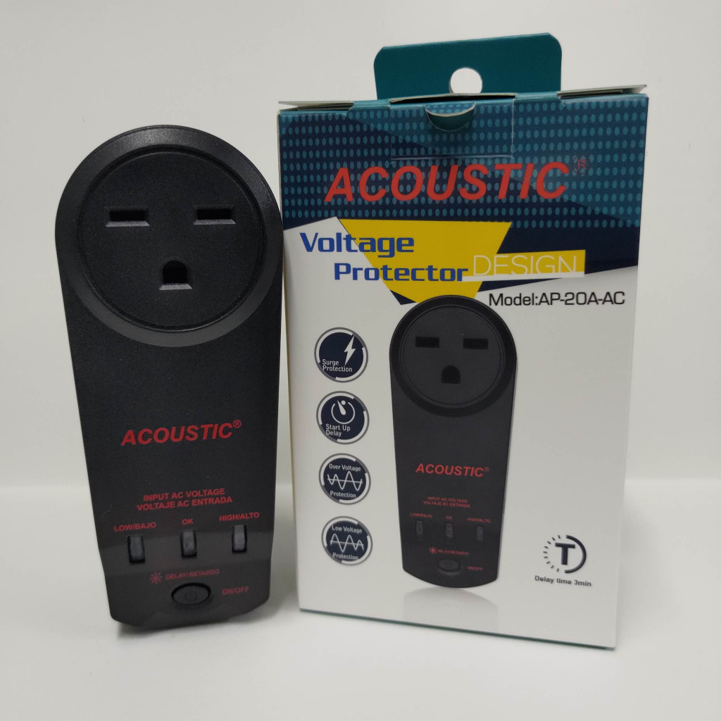 NEW QUALITY ACOUSTIC Aircon Voltage Protector with Power on Delay ...