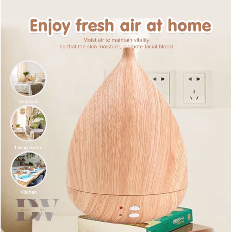 DW Aroma Diffuser 300ml, Ultrasonic Humidifier For Home, Office ...