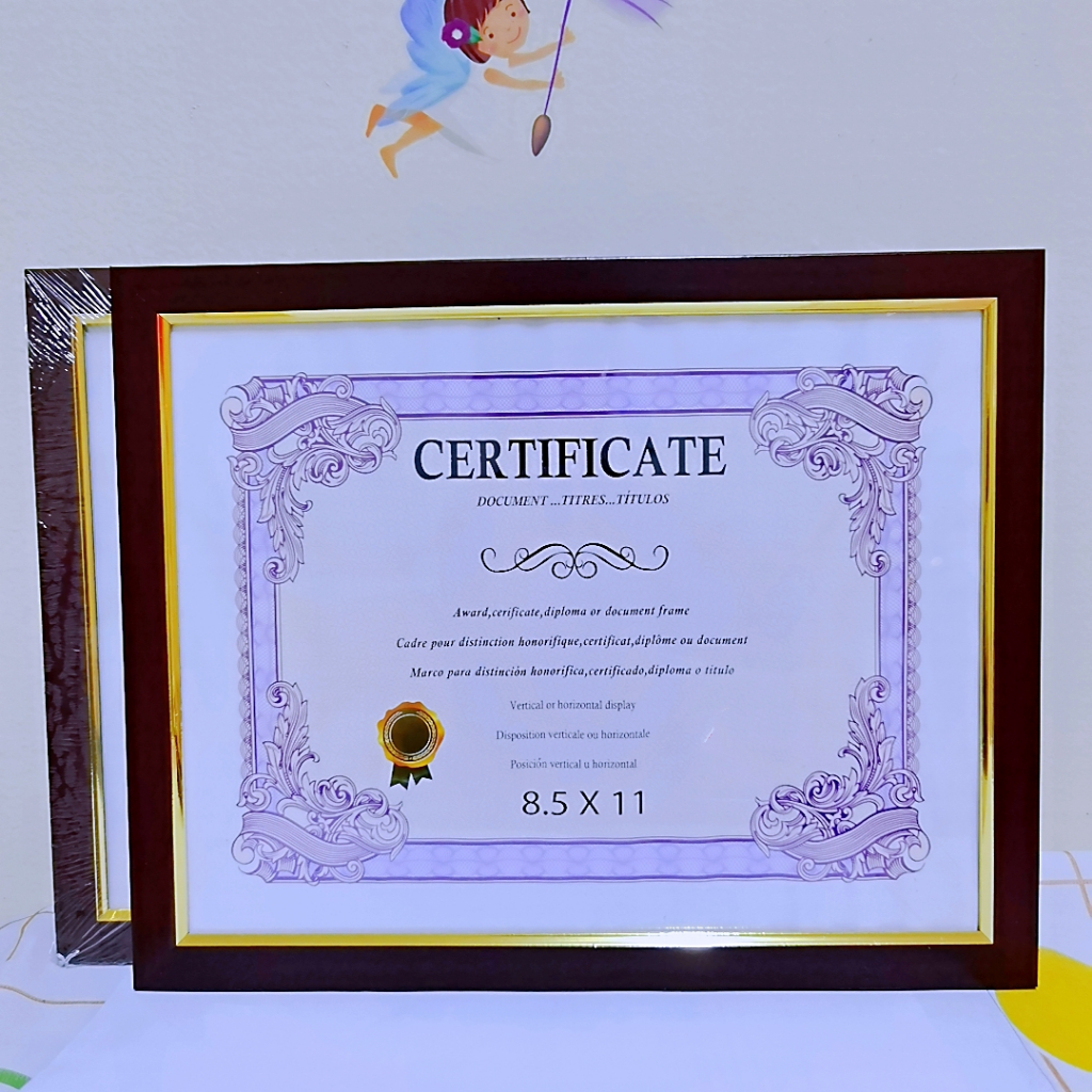 Basic family A4 / 8.5*11 PVC Plastic Certificate Frame - 8*10 inches ...