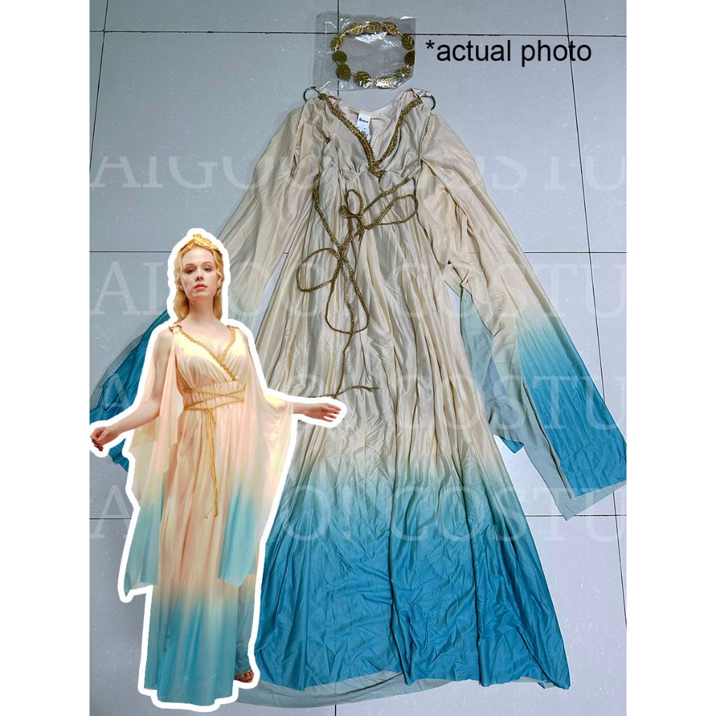Greek Goddess Costume for Women Halloween United Nations Greece Girl ...