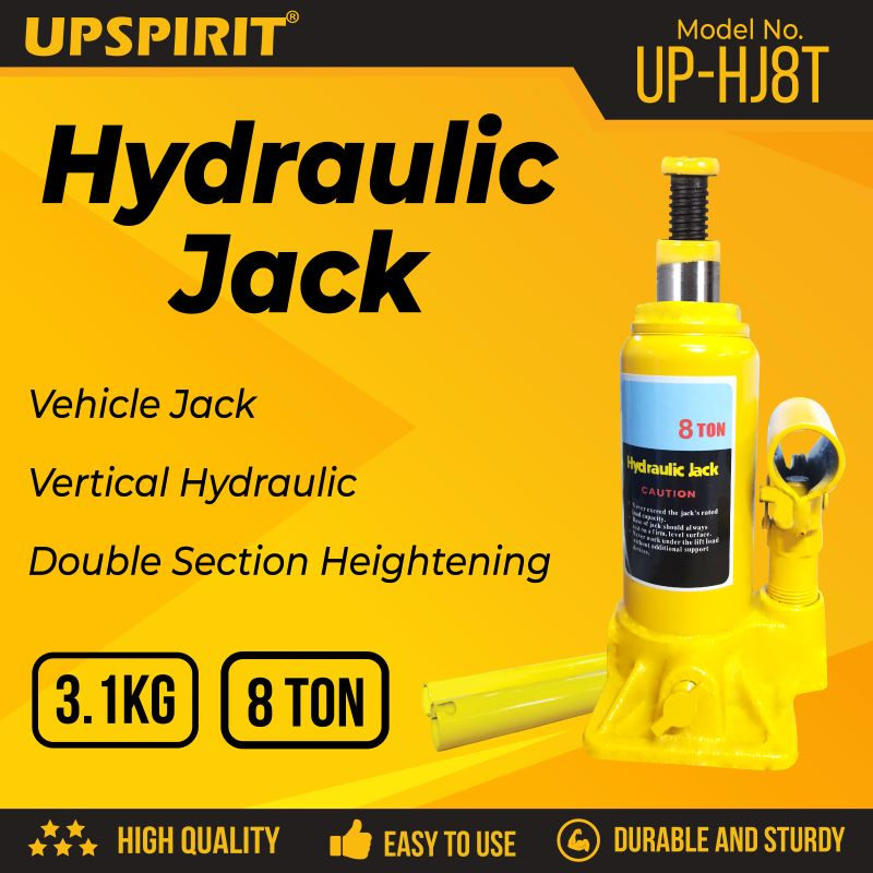 Upspirit Car Jack Industrial Hydrautic Bottle Jack Heavy Duty Car Lift Jack (3T,5T,8T,10T,16T ...