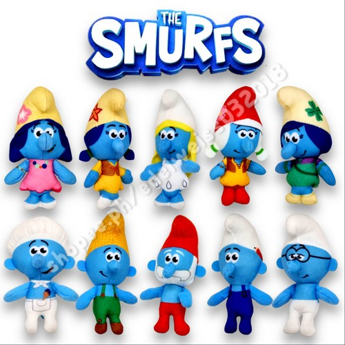 McDo Happy Meal Mini Smurfs Plushies | Shopee Philippines