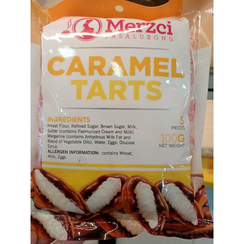 MERZCI Caramel Tarts 100g (5 pcs/pack) | Shopee Philippines