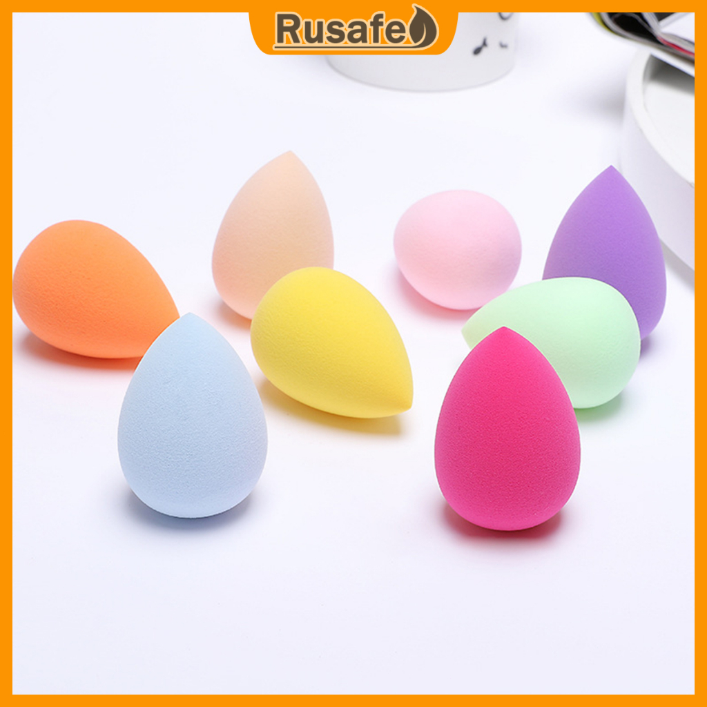 Super soft beauty makeup egg drop oblique cut powder puff makeup sponge ...