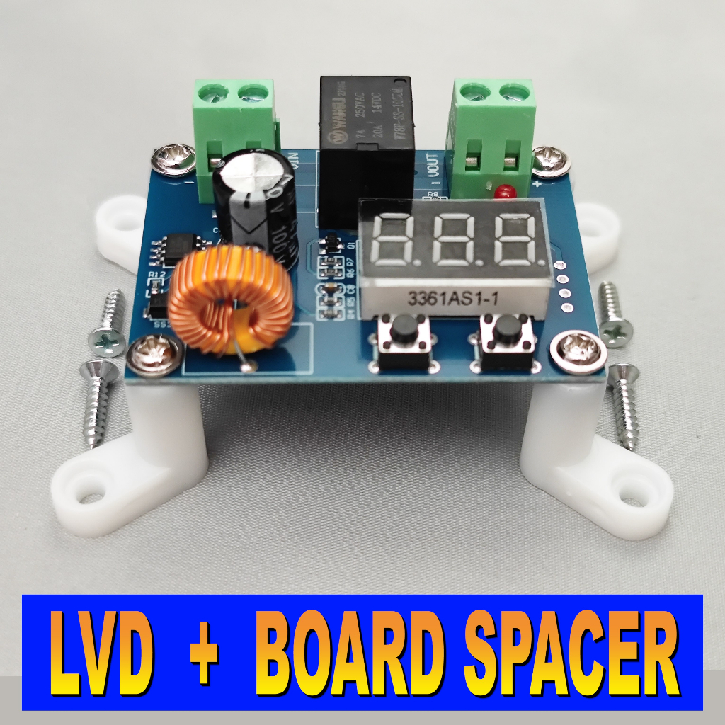 XH-M609 / HCW-M635 DC 12V-36V LVD Voltage Protection Module Low Voltage ...