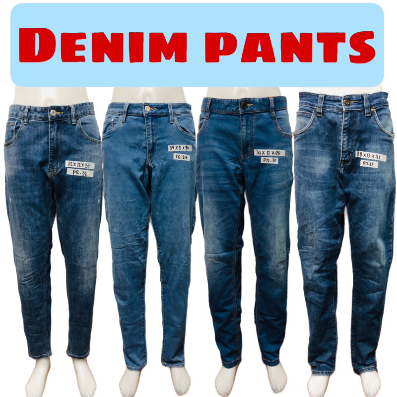 Men Denim Pants Men Maong Pants Men Jeans Men Skinny Jeans Men Straight ...