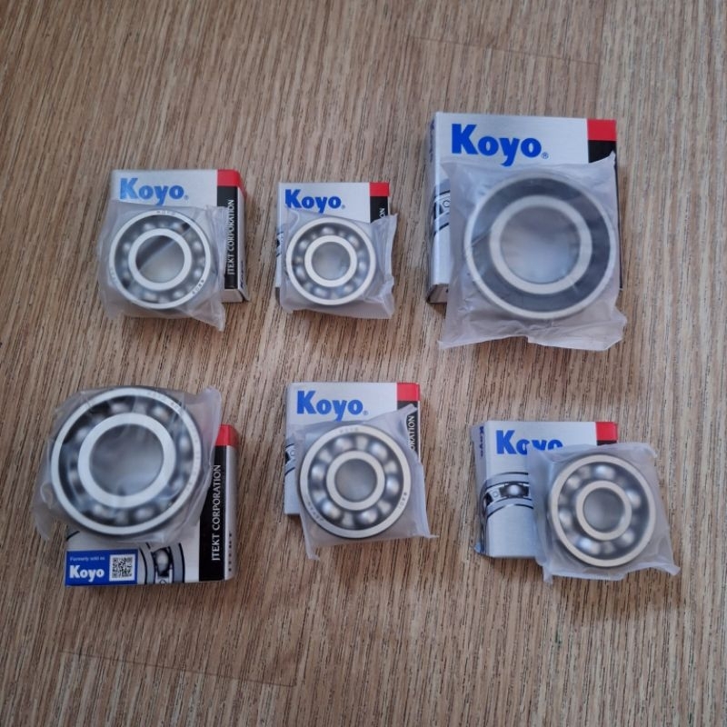 TRANSMISSION BEARING SET NMAX/AEROX (6pcs-set) made in japan | Shopee Philippines