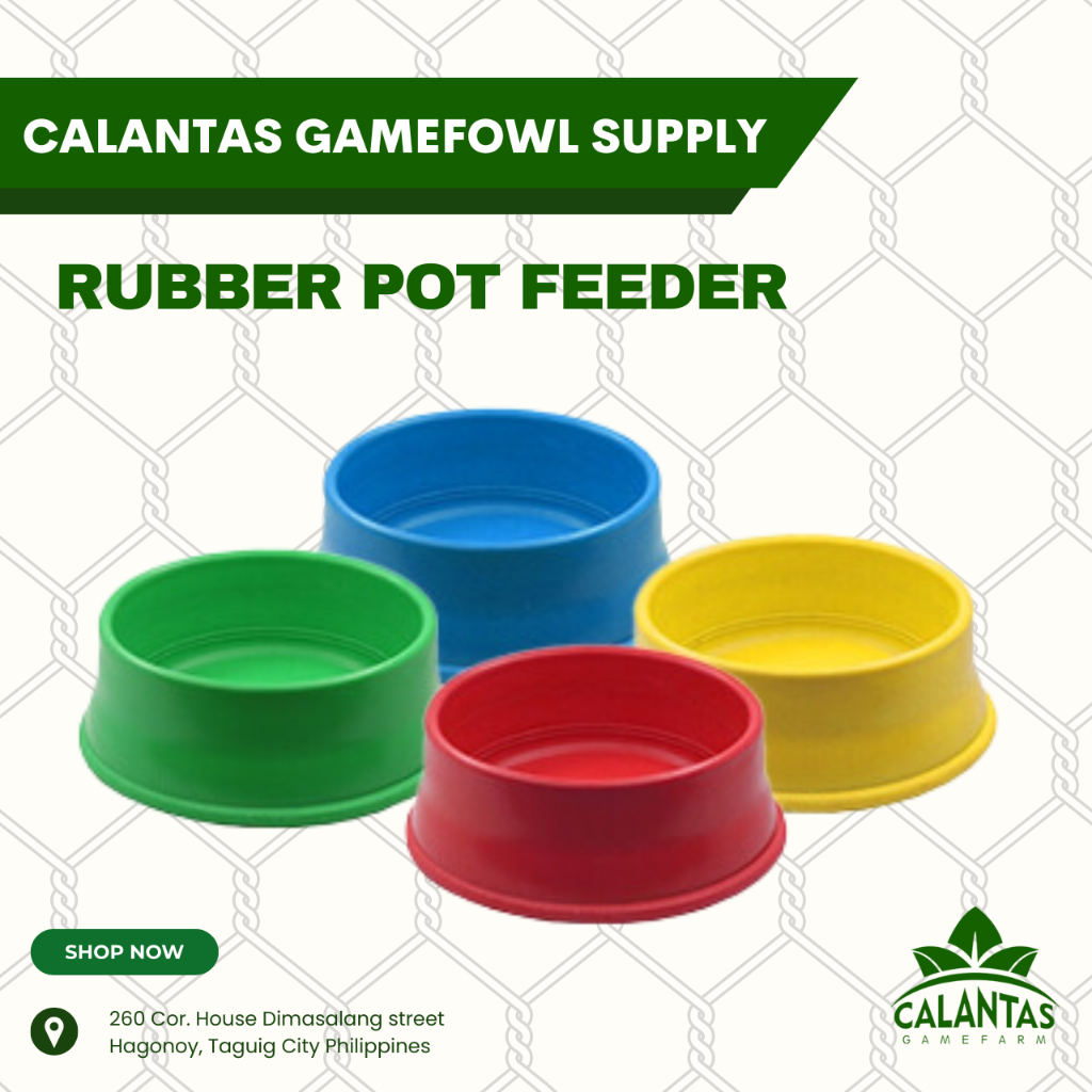 Rubber Pot Feeder Round | Shopee Philippines