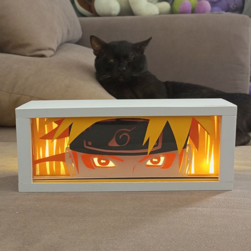 Naruto 3D Light Box Handmade | Limited Stock | Shopee Philippines