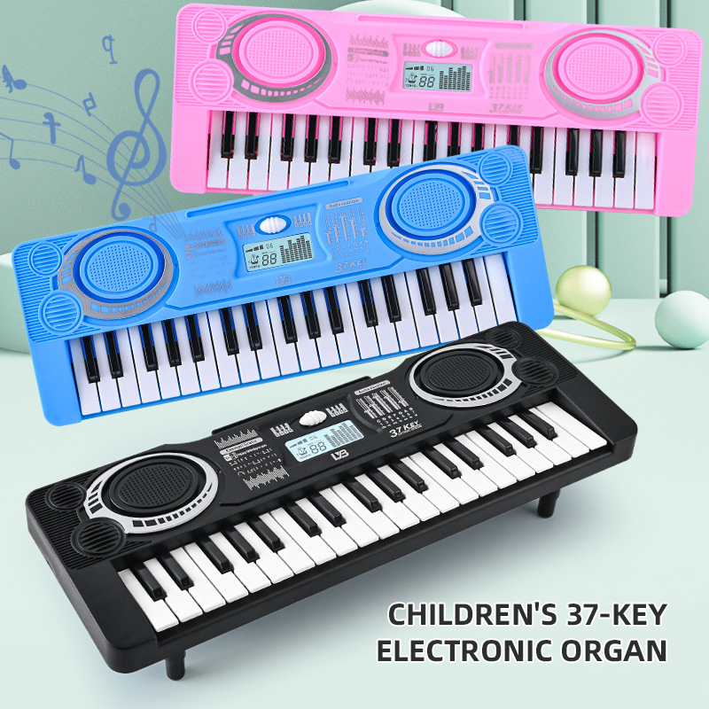 37 Keys Electronic Piano Keyboard For Kids Boy Girls Toy Set Musical ...