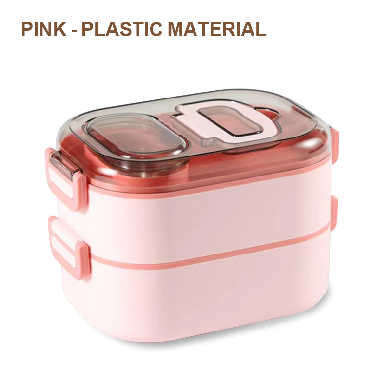 304 Stainless Steel Insulated Lunch Box With Soup Bowl Leak-Proof Bento Box Dinnerware Set ...