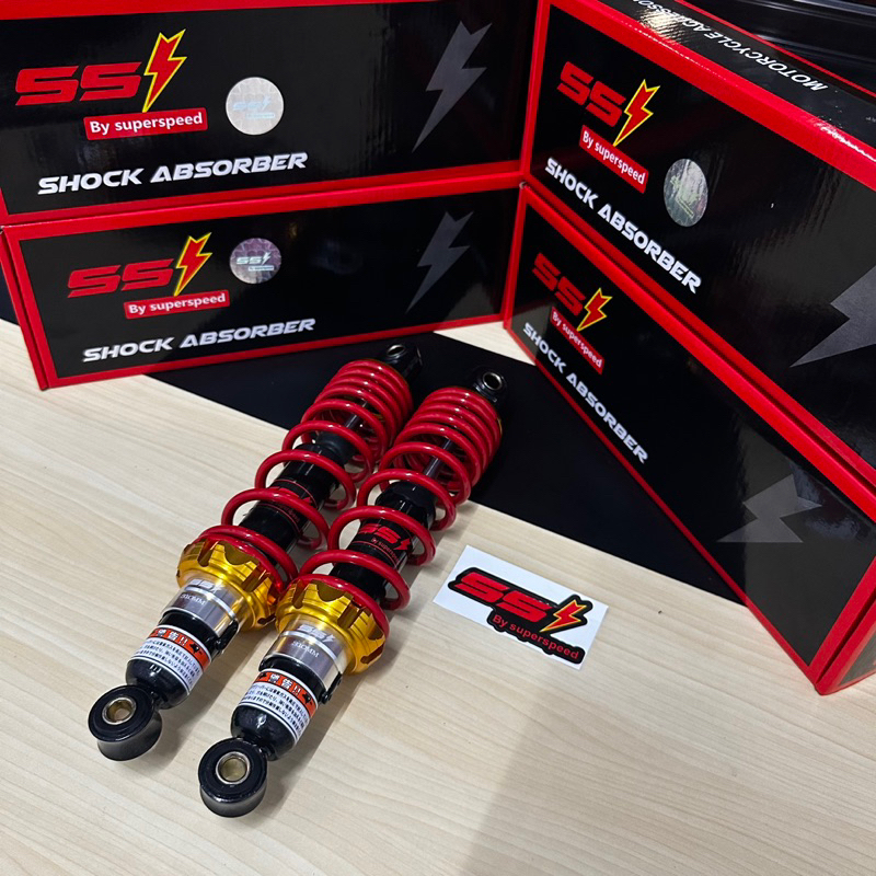 SUPER SPEED 310MM DUAL REAR SHOCK FOR HONDA WAVE | Shopee Philippines