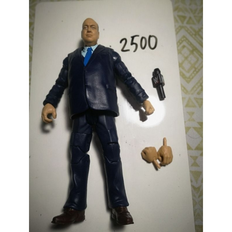 Mattel wwe elite Paul Heyman | Shopee Philippines