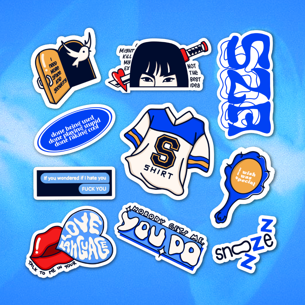 SZA - SOS - Sticker Pack - Stickers | Shopee Philippines