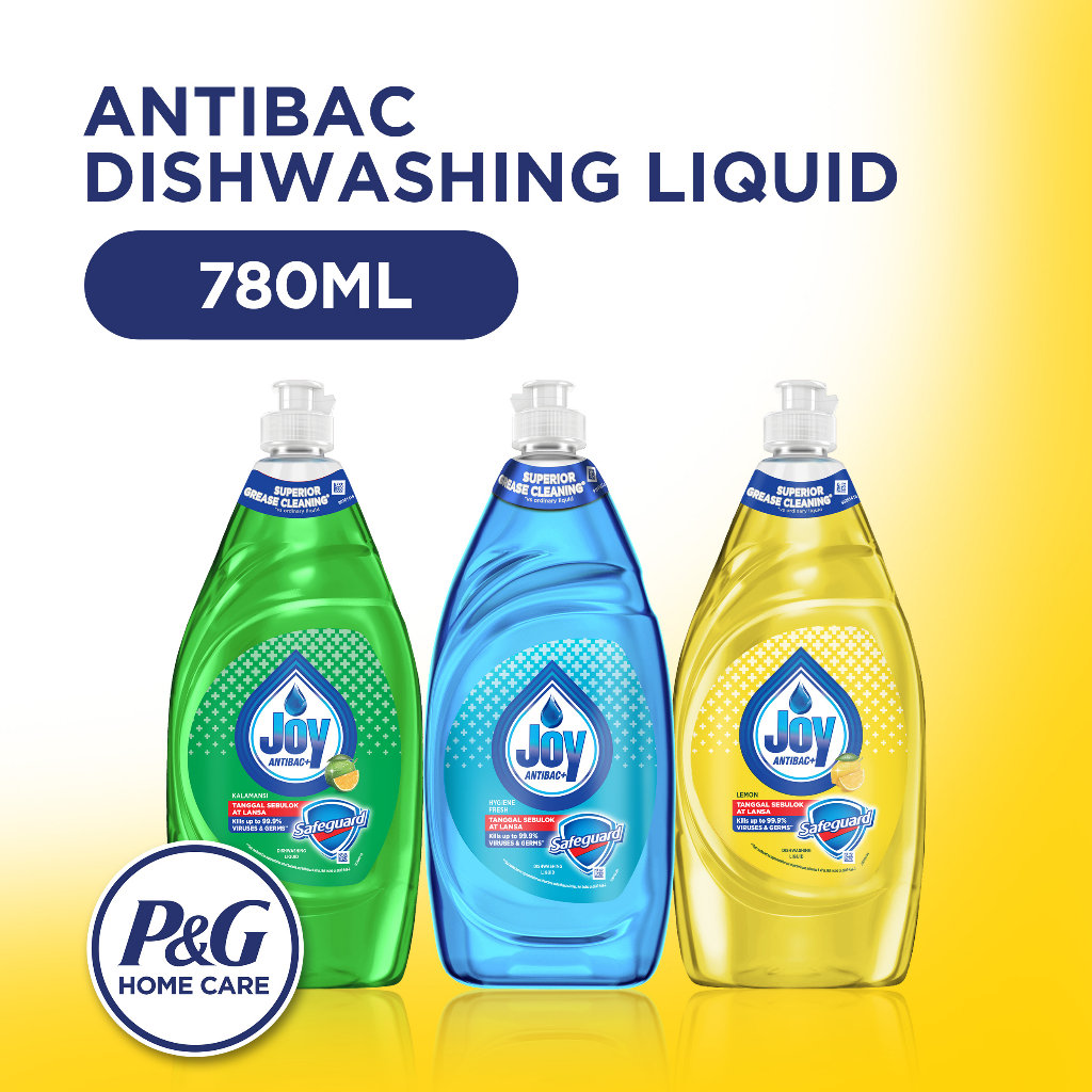 Joy Dishwashing Liquid Antibac Hygiene Fresh Antibac Kalamansi Antibac ...