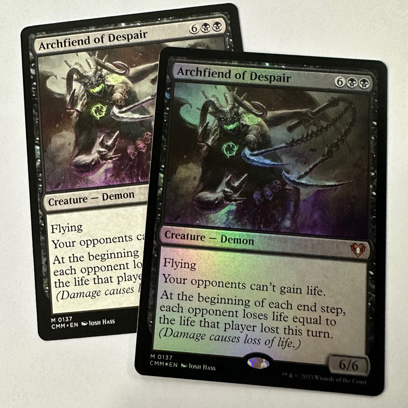 ARCHFIEND OF DESPAIR | CMM COMMANDER MASTERS | BLACK | MTG MAGIC THE ...