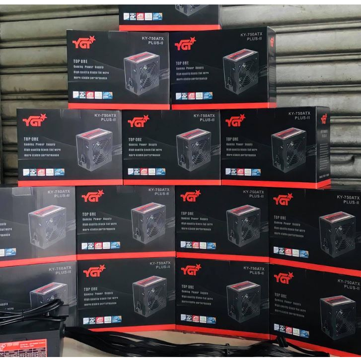 NEW VERSION YGT TOP ONE 750W | KEYTECH 800W ATX 4PIN Long Cable ATX ...