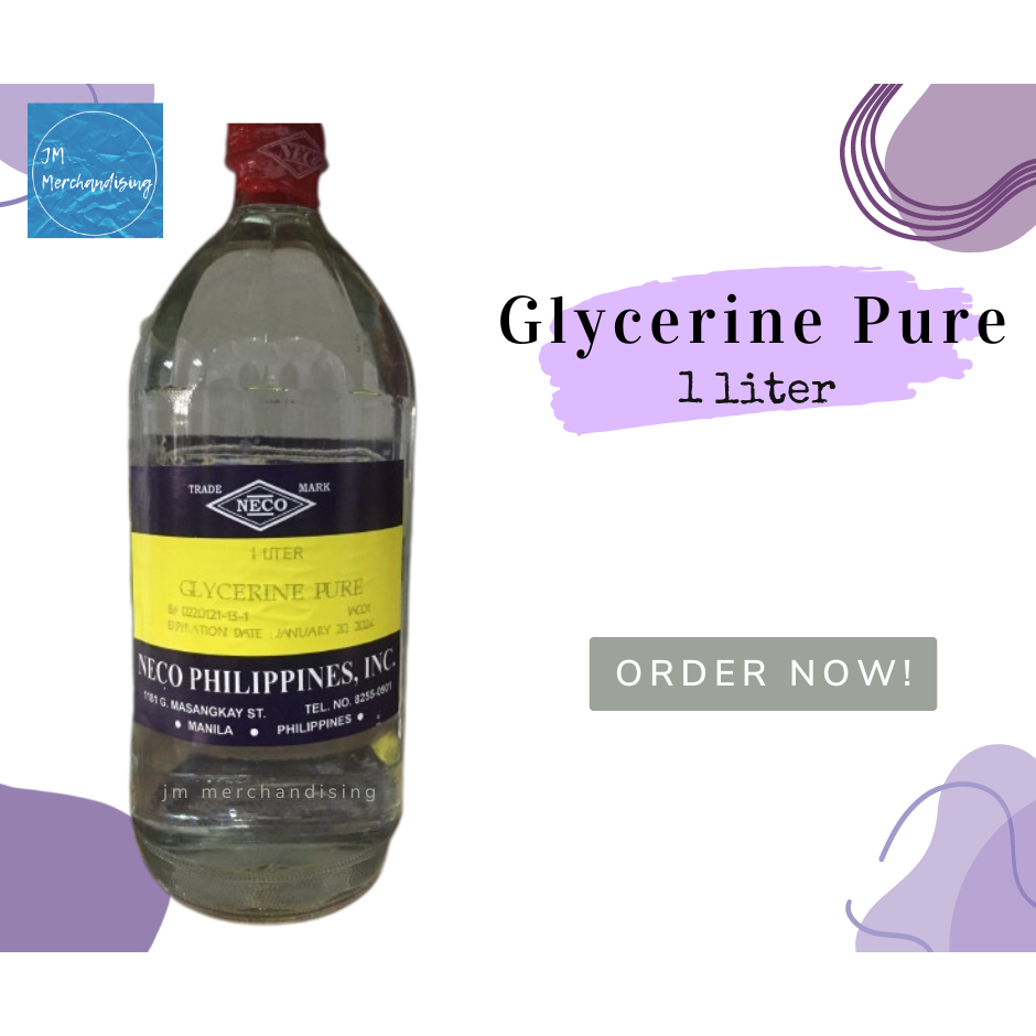 Glycerine Pure/ Glycerol, 1liter | Shopee Philippines