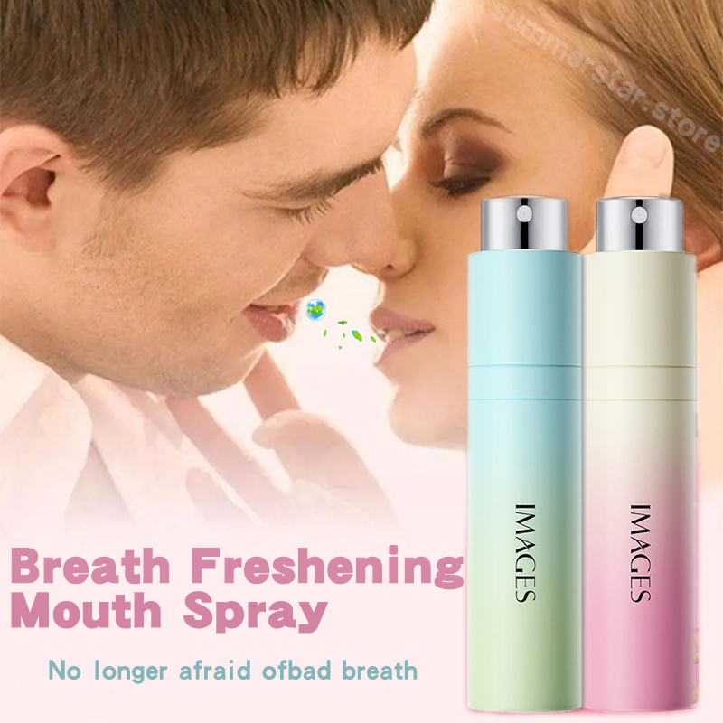 Mouth Spray Fresh Breath Oral Spray Peach Mint Freshener Lasting ...