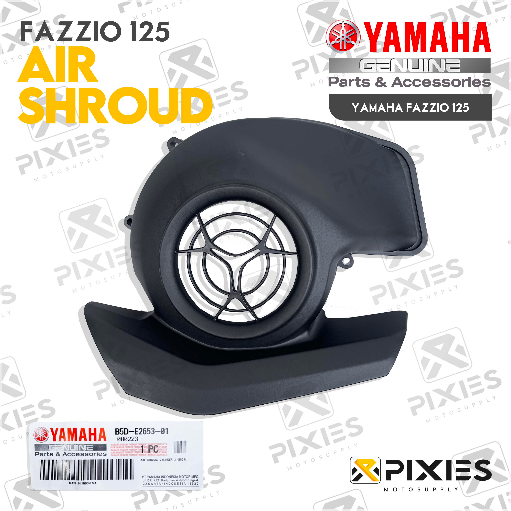 B5DE2653 FAZZIO / GRAVIS 125 STOCK AIR SHROUD FAN COVER | Shopee ...