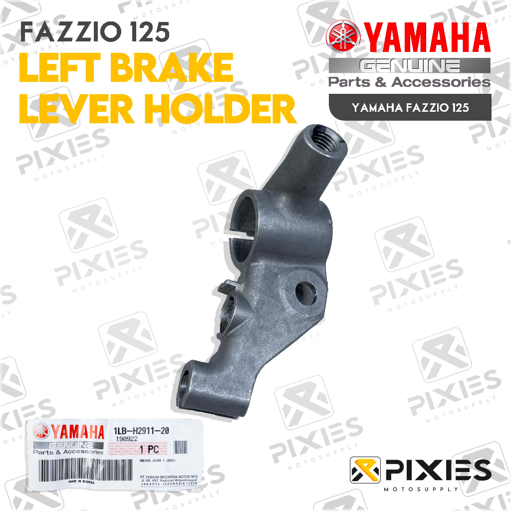 1LBH29112000 LEFT MASTER CYLINDER SIDE MIRROR BRACKET FOR FAZZIO GRAVIS AEROX V1 SOUL I 125 MIO ...