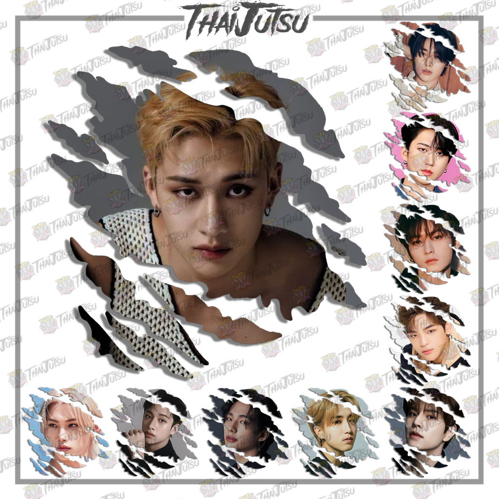 STRAYKIDS | ANIME SCRATCH STICKER【ThaijutsuStickers】 | Shopee Philippines